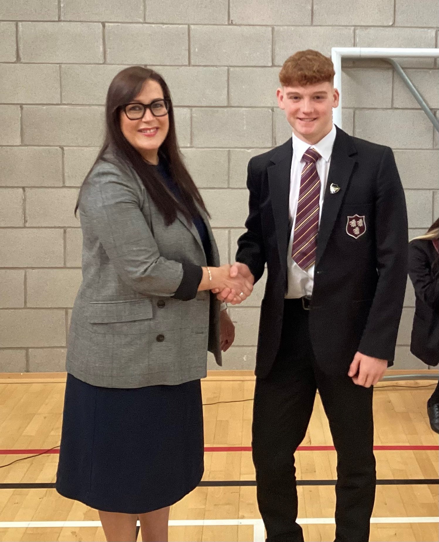 Prefect Award Assembly - Saintfield High School