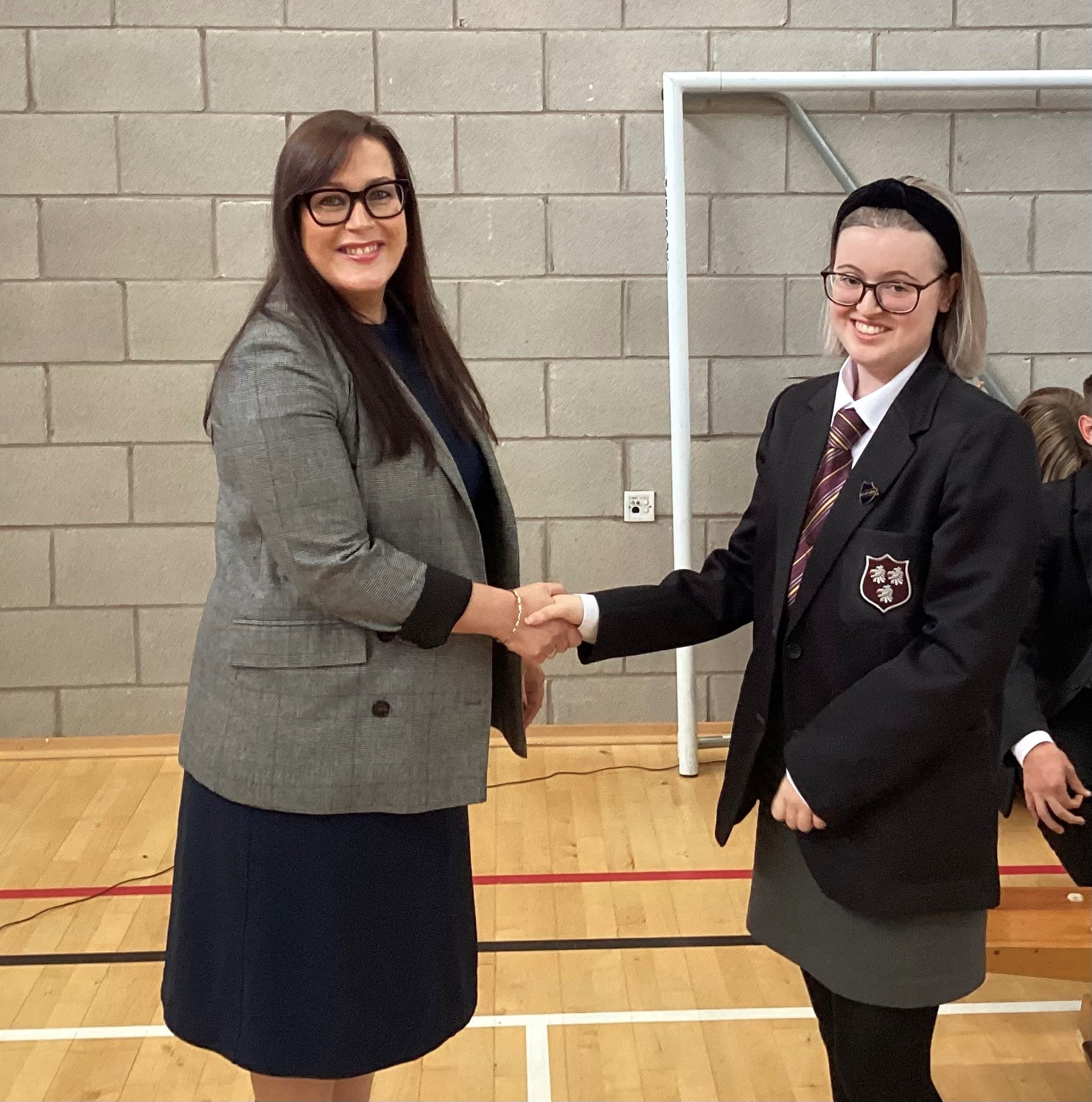 Prefect Award Assembly - Saintfield High School
