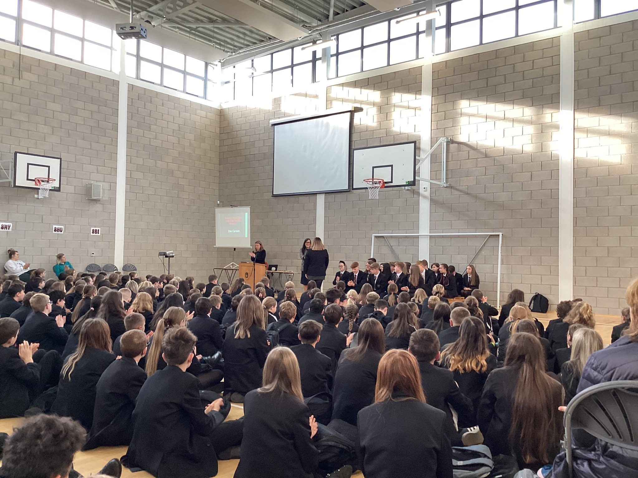 Prefect Award Assembly - Saintfield High School