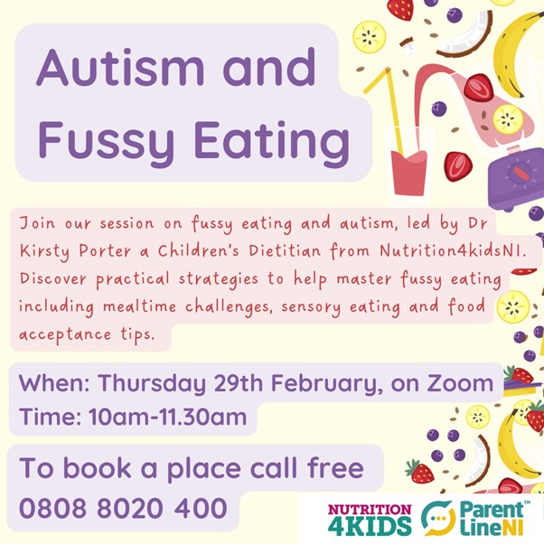 Autism and Fussy Eating - Parent Workshop - Saintfield High School